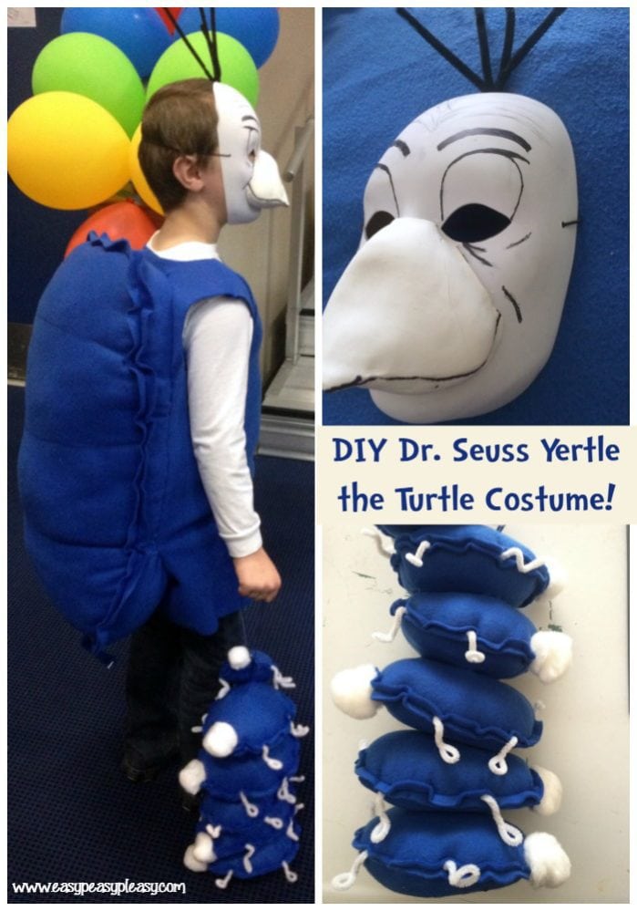 All Things Dr. Seuss-Yertle The Turtle Costume - Easy Peasy Pleasy