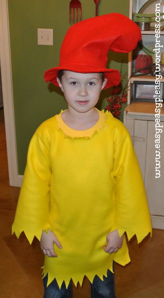 All Things Dr. Seuss-Sam I am Costume - Easy Peasy Pleasy