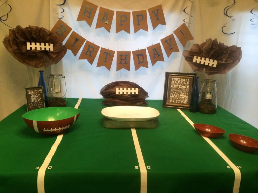 Football Party...Not Just a Man's Game! - Easy Peasy Pleasy