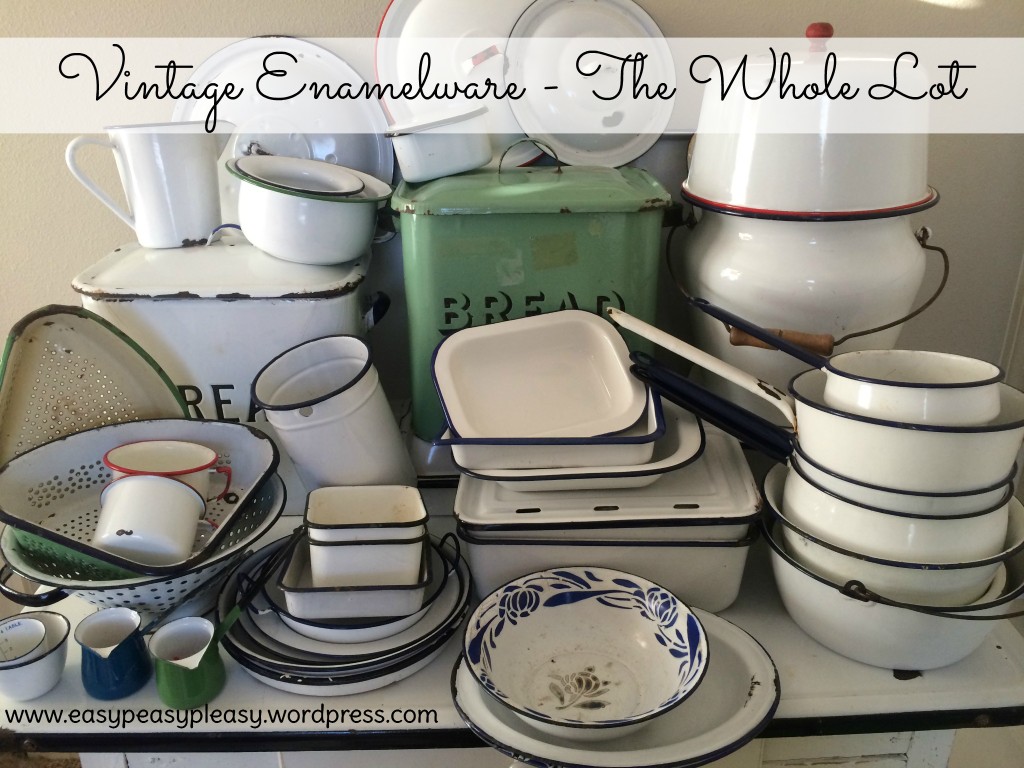My Enamelware Obsession - Easy Peasy Pleasy