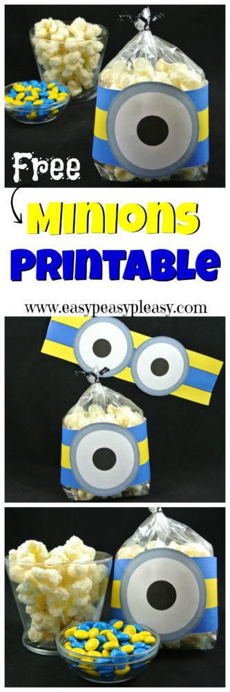 Free Minions Printable - Easy Peasy Pleasy