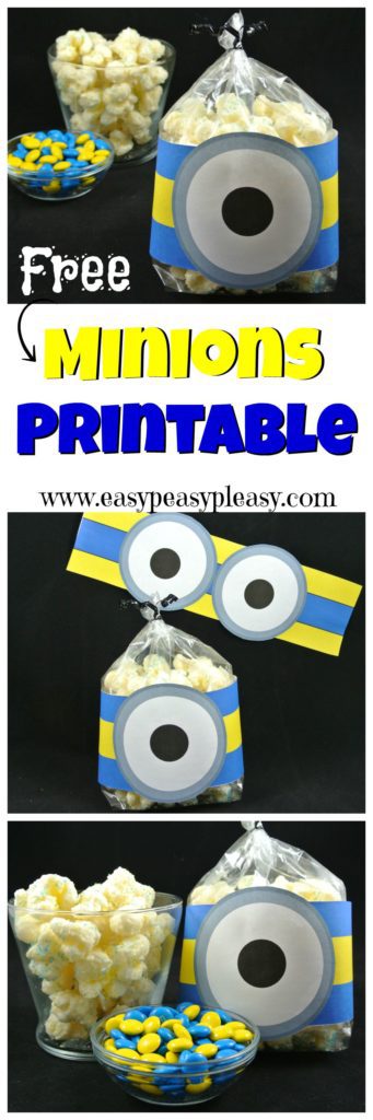 Free Minions Printable - Easy Peasy Pleasy