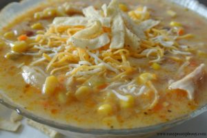 Chicken Chipotle Corn Chowder - Easy Peasy Pleasy