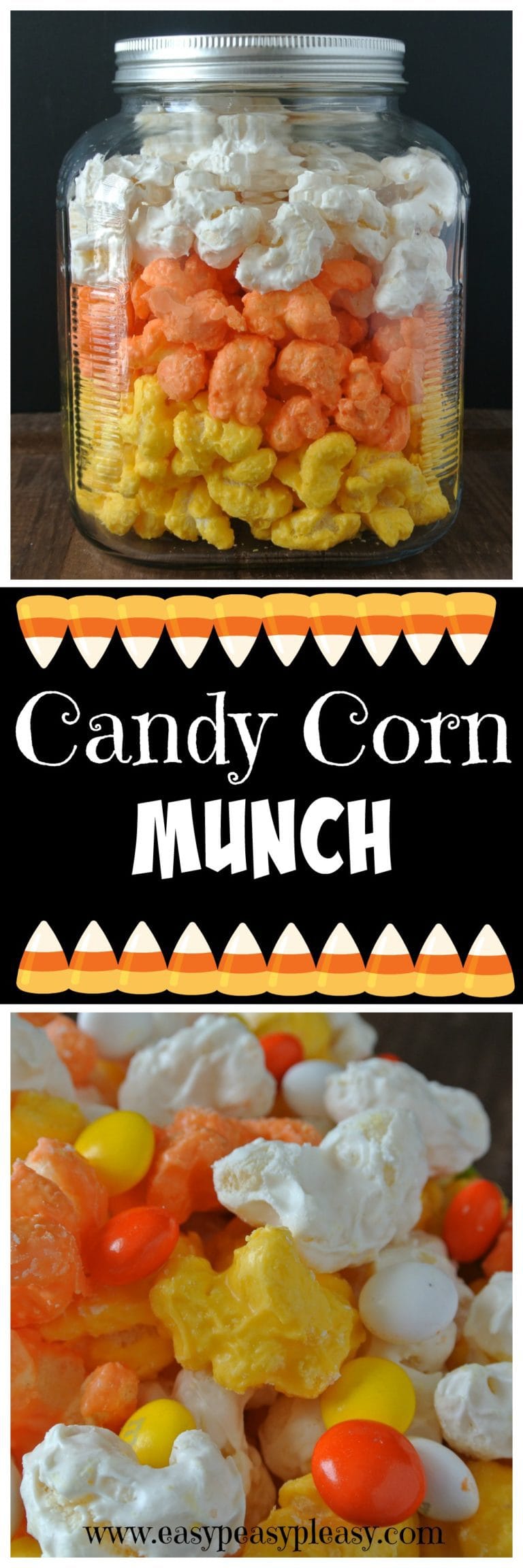 Candy Corn Munch - Easy Peasy Pleasy