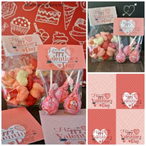 Free printable Valentine treat bag toppers Archives - Easy Peasy Pleasy