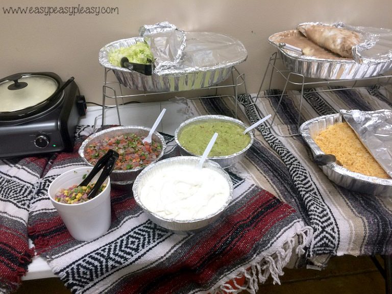 Teacher Appreciation Lunch Ideas Mexican Fiesta - Easy Peasy Pleasy