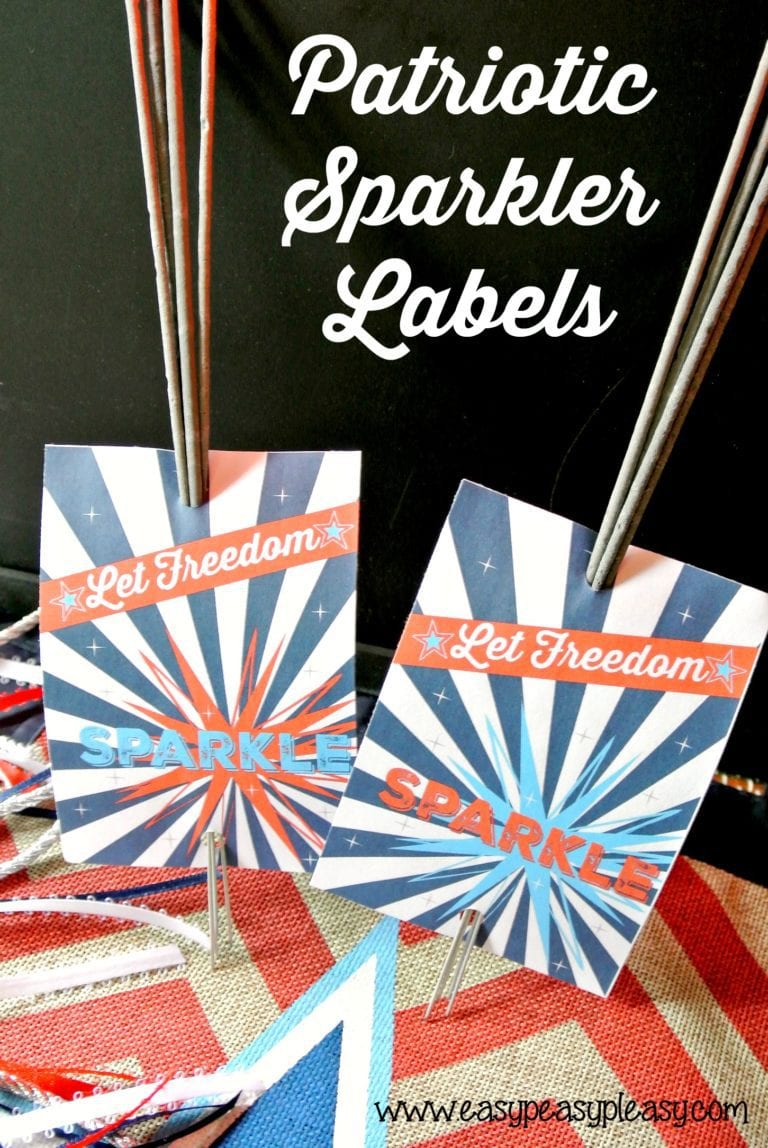 Free Printable Patriotic Party Pack - Easy Peasy Pleasy