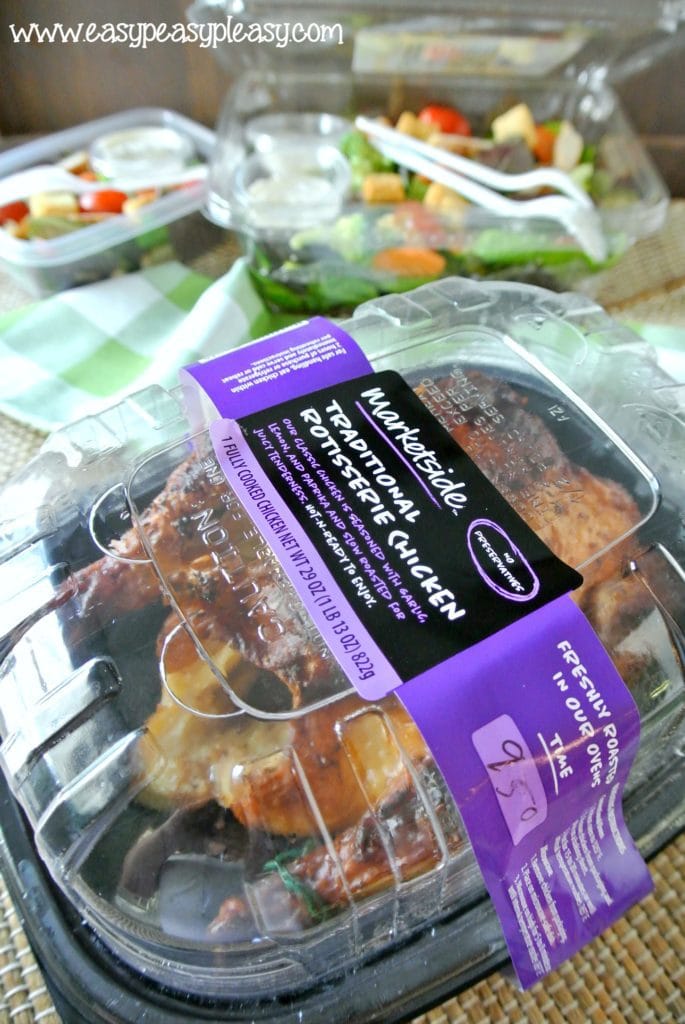 Easy TO GO Salads For The Cooler With No Cleanup - Easy Peasy Pleasy