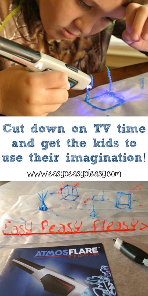 Limit TV Time: Kids Take Their Imagination Vertical - Easy Peasy Pleasy