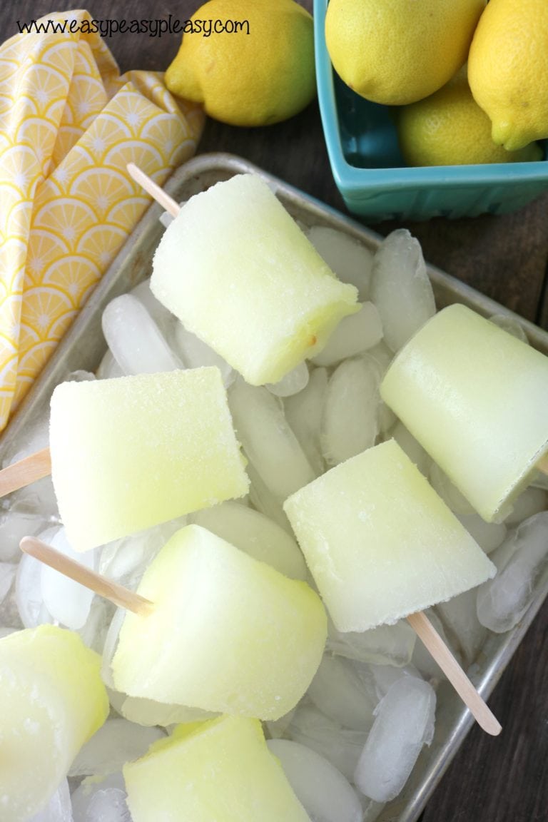 How To Make Homemade Popsicles - Easy Peasy Pleasy