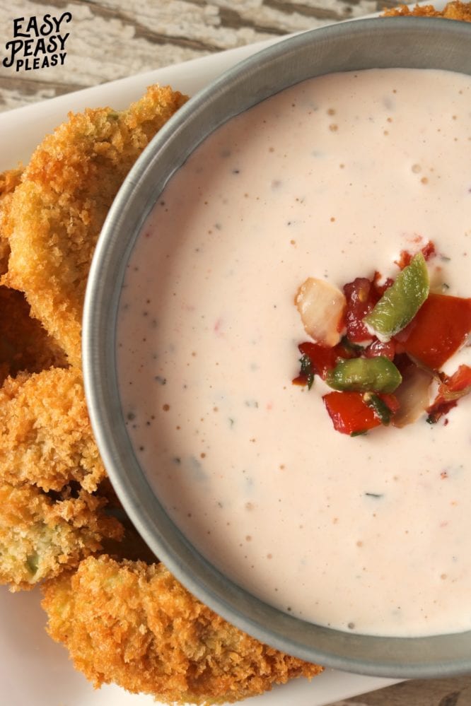 More Please Spicy Pico De Gallo Ranch Dip - Easy Peasy Pleasy