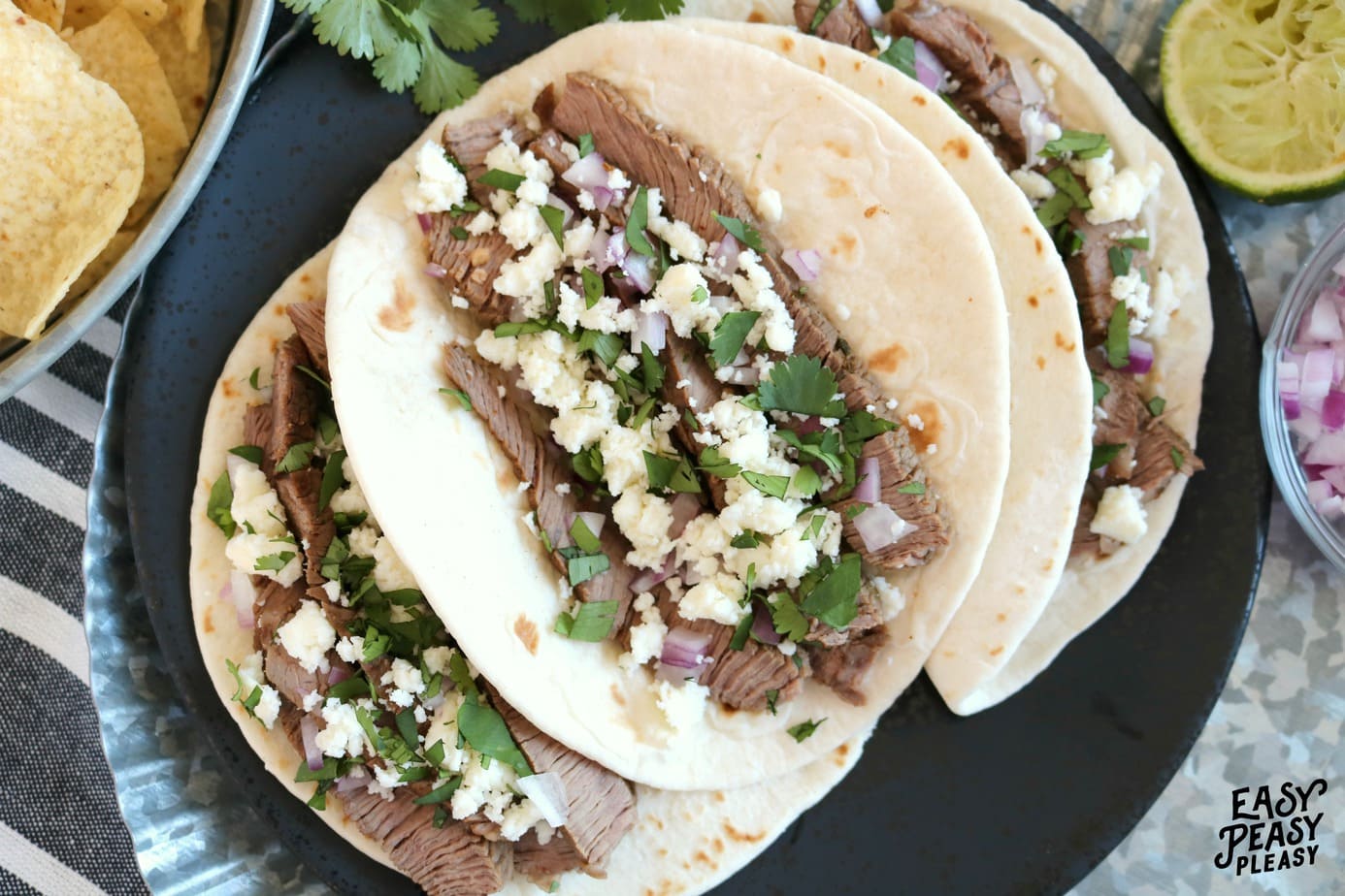 Mouthwatering Steak Tacos That Are Quick and Easy - Easy Peasy Pleasy